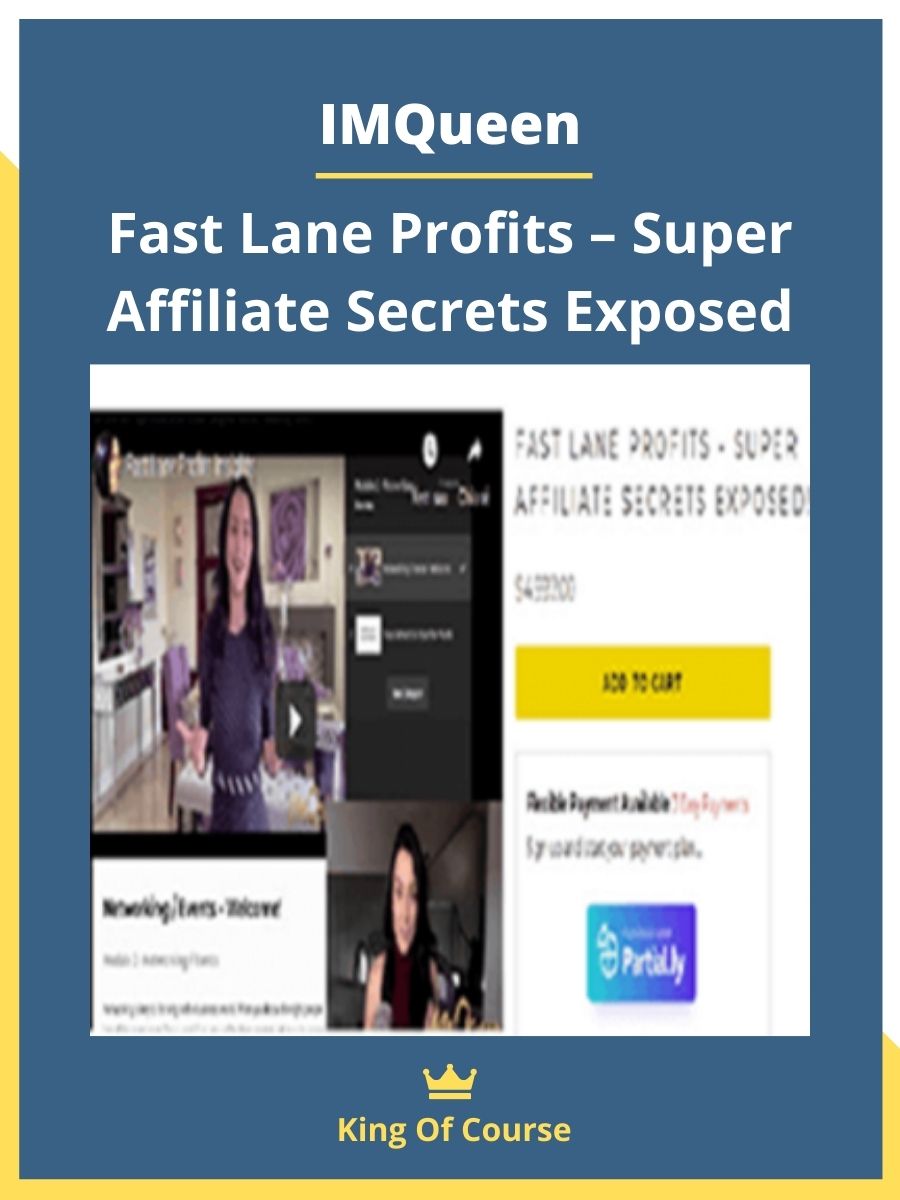 IMQueen – Fast Lane Profits – Super Affiliate Secrets Exposed ...