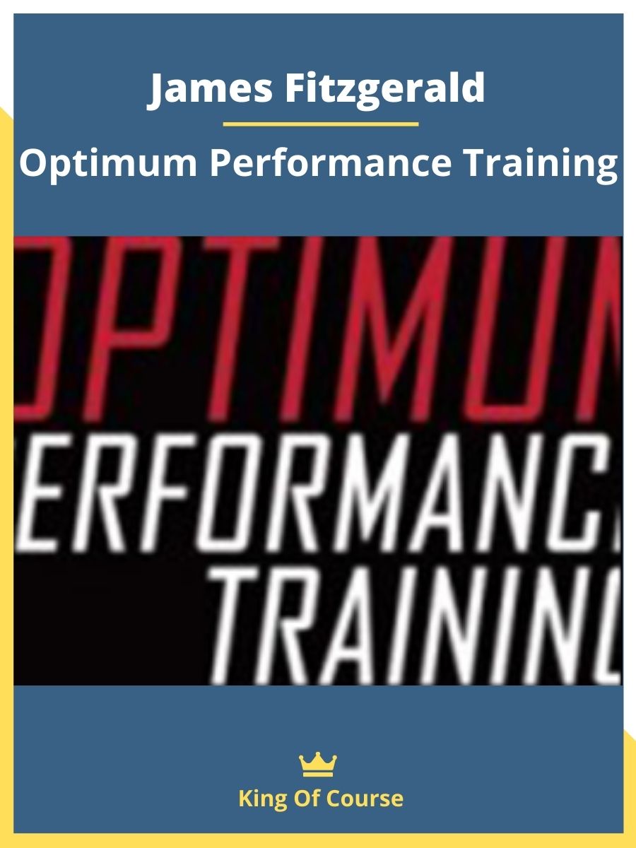 James Fitzgerald – Optimum Performance Training | LOADCOURSE - Best ...