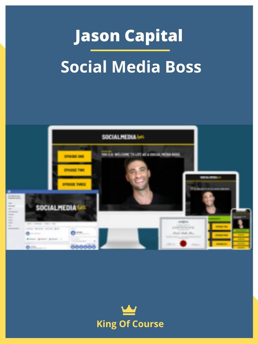 Jason Capital – Social Media Boss | LOADCOURSE - Best Discount Trading ...