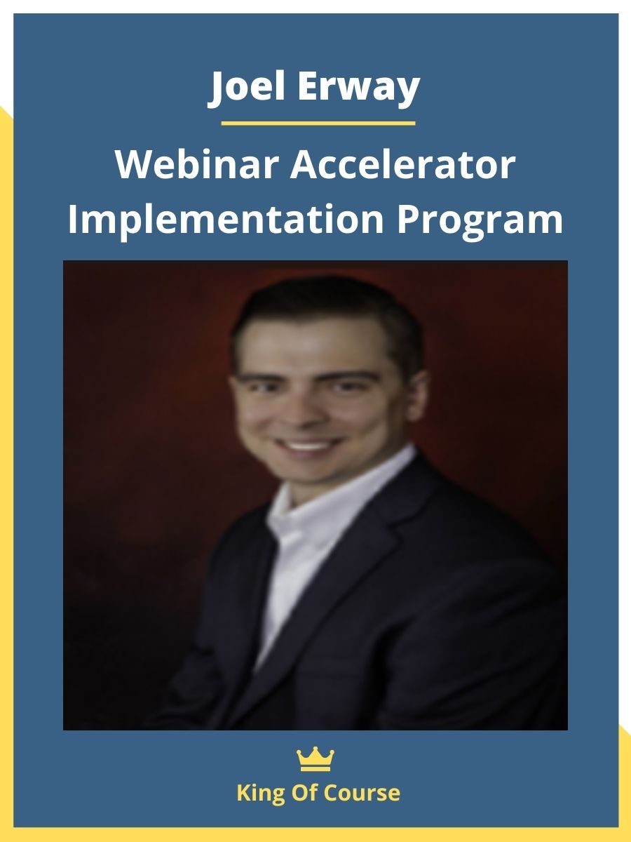 Joel Erway – Webinar Accelerator Implementation Program | LOADCOURSE ...
