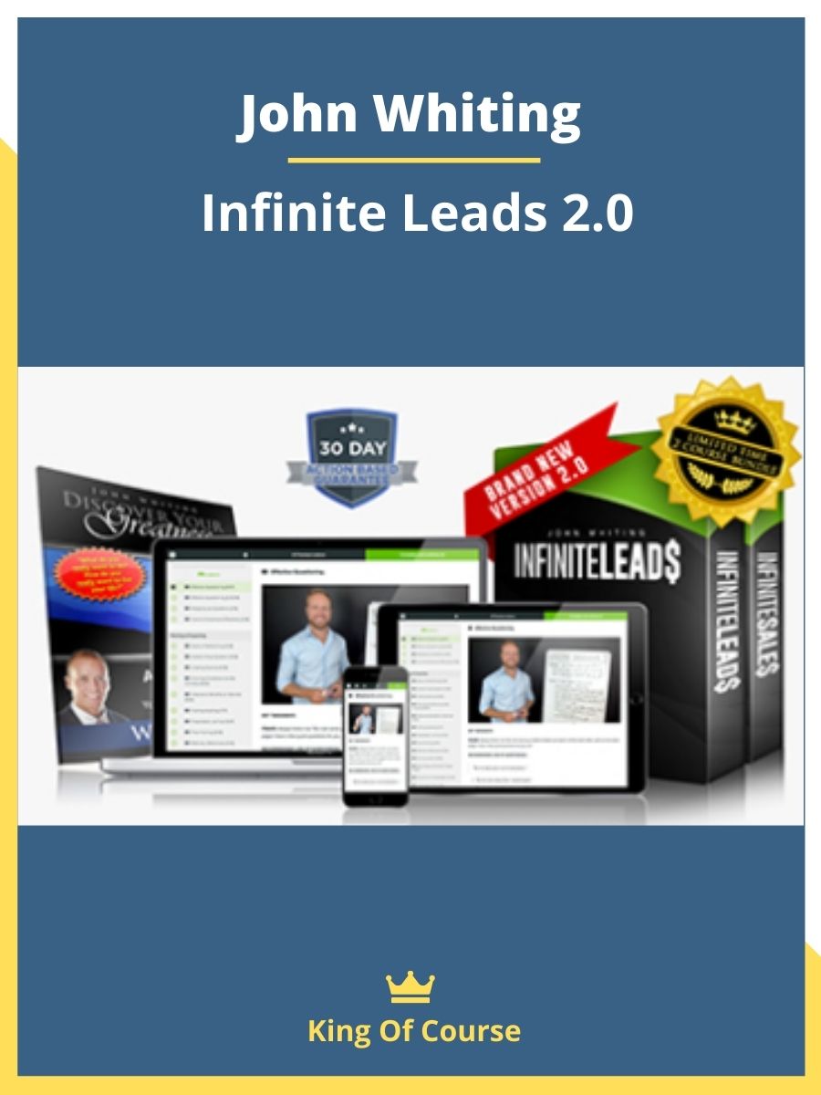 John Whiting – Infinite Leads 2.0 | LOADCOURSE - Best Discount Trading ...