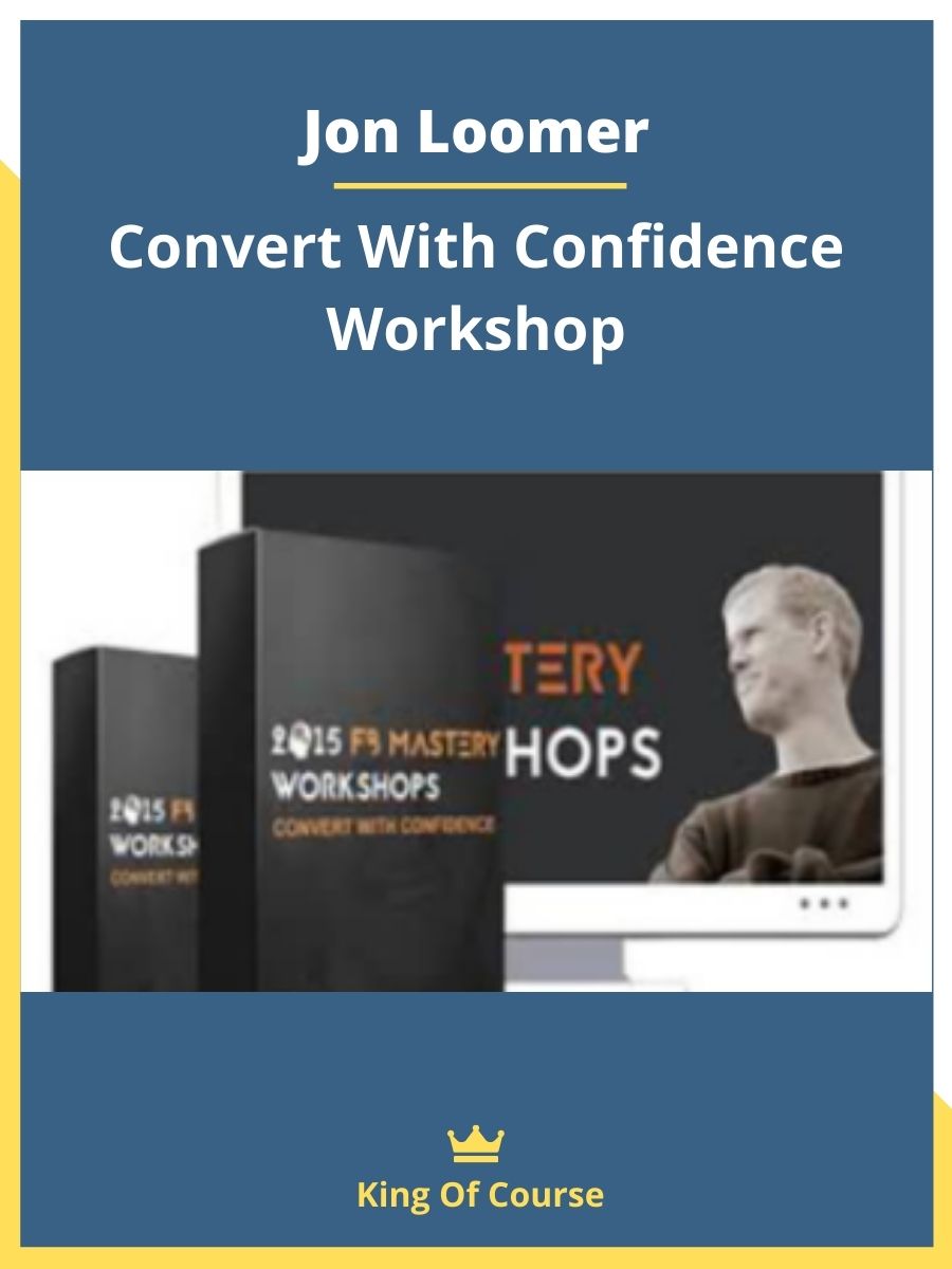 Jon Loomer – Convert With Confidence Workshop | LOADCOURSE - Best ...