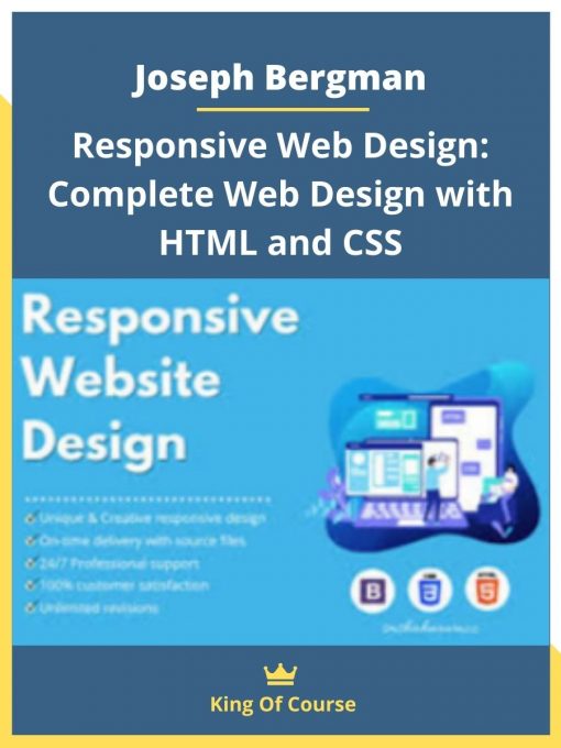 Joseph Bergman – Responsive Web Design: Complete Web Design with HTML ...