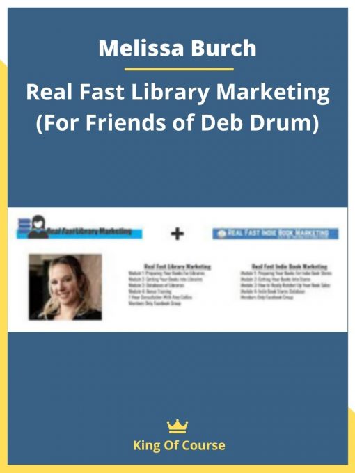 Melissa Burch – Real Fast Library Marketing (For Friends of Deb Drum ...
