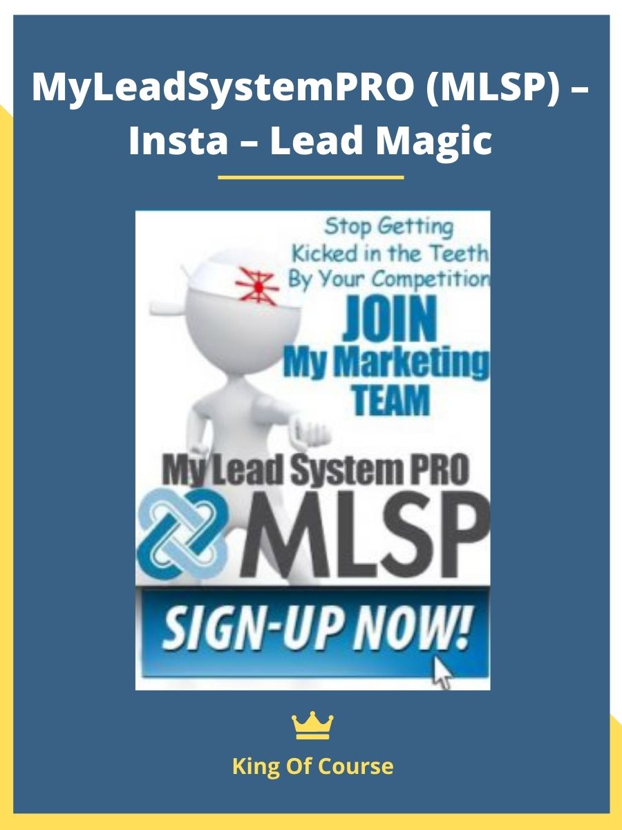 MyLeadSystemPRO (MLSP) – Insta – Lead Magic | LOADCOURSE - Best ...