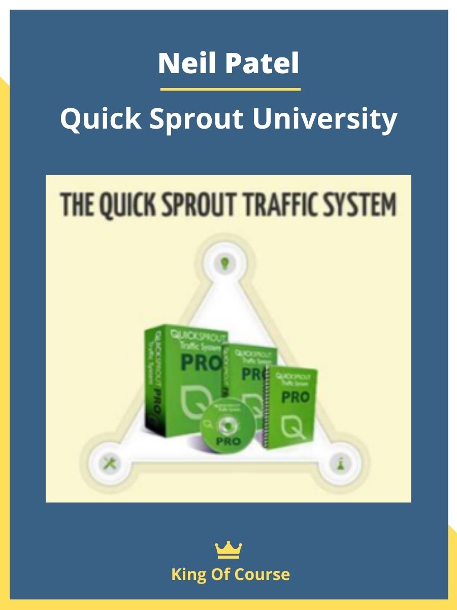 Neil Patel – Quick Sprout University | LOADCOURSE - Best Discount ...