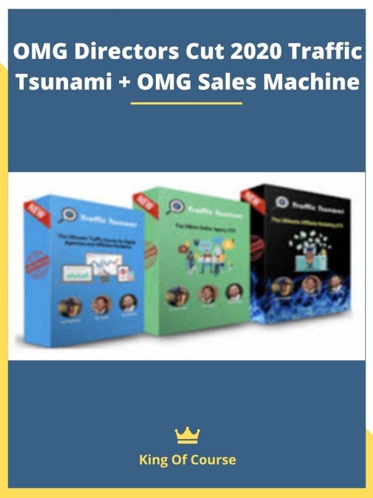 OMG Directors Cut 2020 Traffic Tsunami + OMG Sales Machine | LOADCOURSE ...