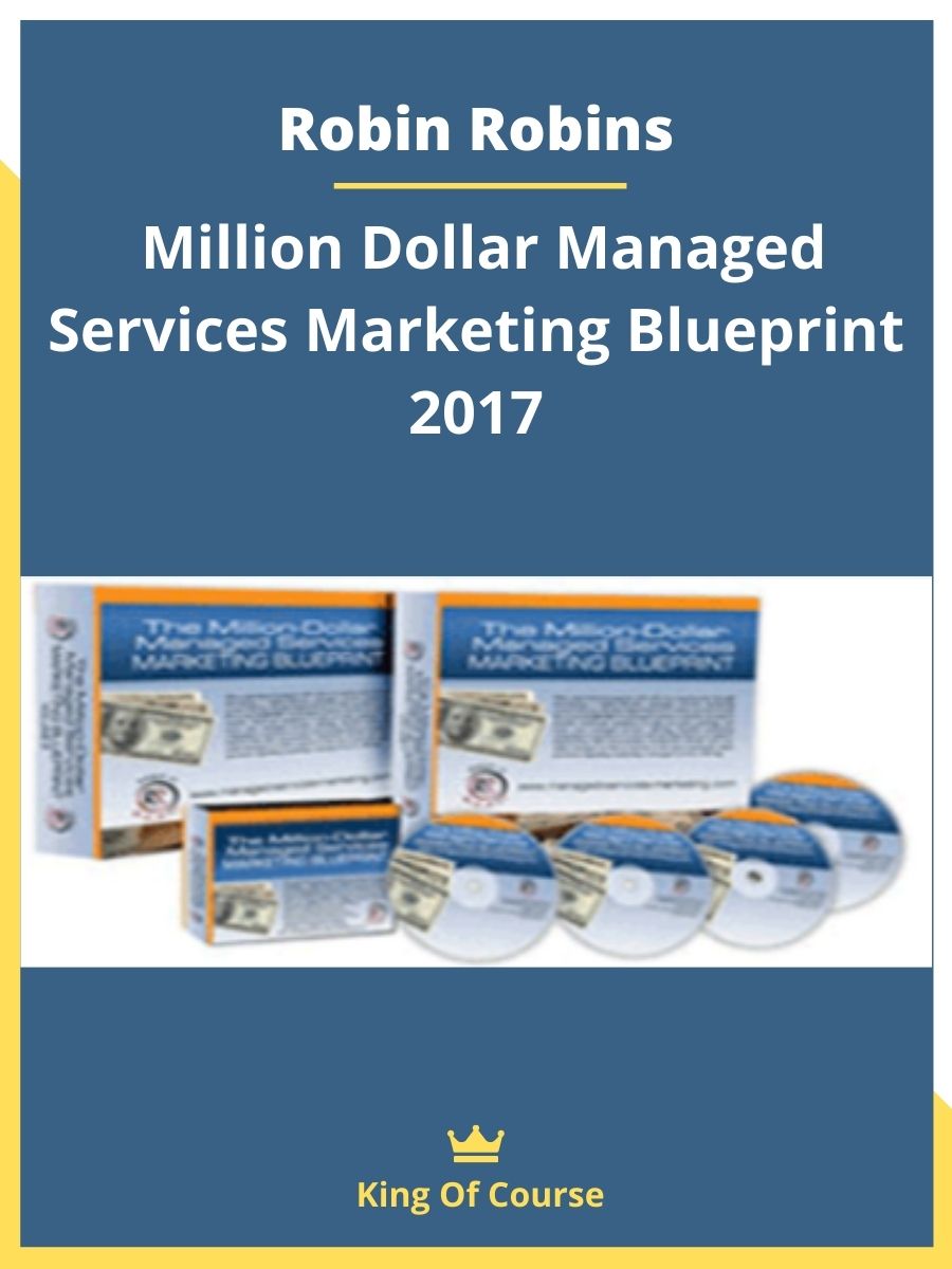 Robin Robins – Million Dollar Managed Services Marketing Blueprint 2017 ...