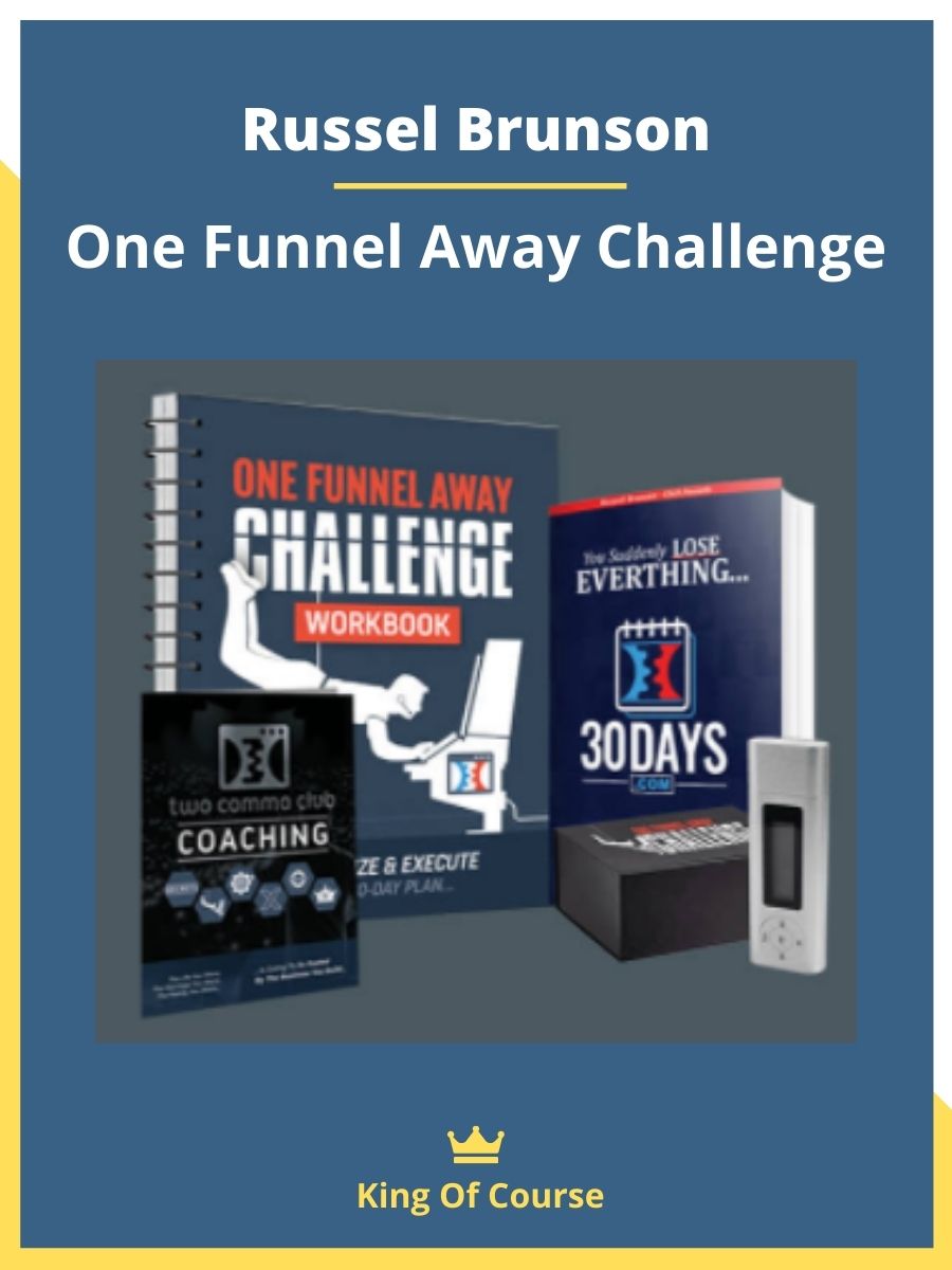 Russel Brunson – One Funnel Away Challenge | LOADCOURSE - Best Discount ...