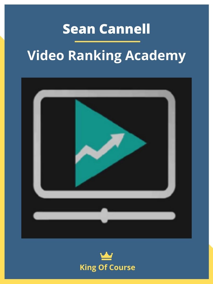 Sean Cannell – Video Ranking Academy | LOADCOURSE - Best Discount ...