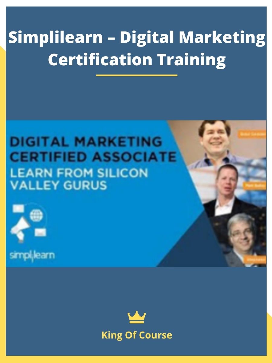Simplilearn – Digital Marketing Certification Training | LOADCOURSE ...