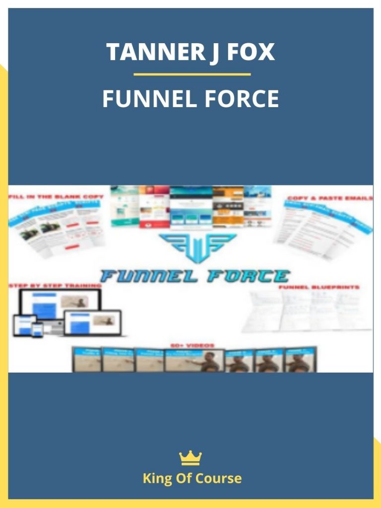TANNER J FOX – FUNNEL FORCE | LOADCOURSE - Best Discount Trading ...