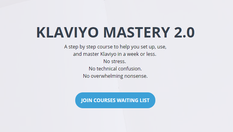 Andriy Boychuk – Flowium – Klaviyo Mastery 2.0 | LOADCOURSE - Best Discount Trading & Marketing ...