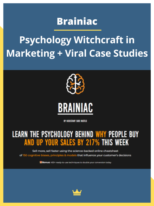 Brainiac – Psychology Witchcraft in Marketing + Viral Case Studies ...