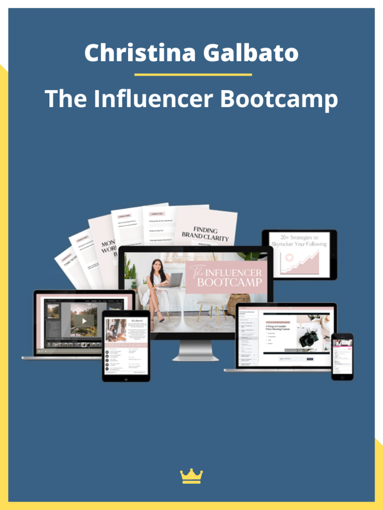 Christina Galbato – The Influencer Bootcamp | LOADCOURSE - Best ...