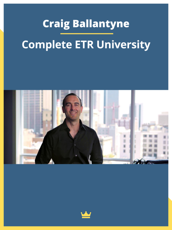 Craig Ballantyne – Complete ETR University | LOADCOURSE - Best Discount ...