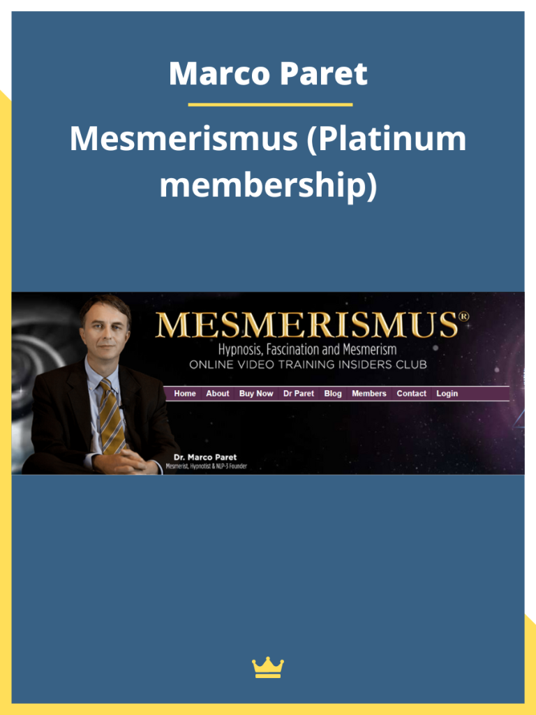 Marco Paret – Mesmerismus (Platinum membership) | LOADCOURSE - Best ...