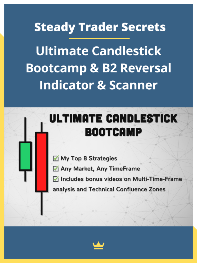 Steady Trader Secrets – Ultimate Candlestick Bootcamp & B2 Reversal Indicator & Scanner ...
