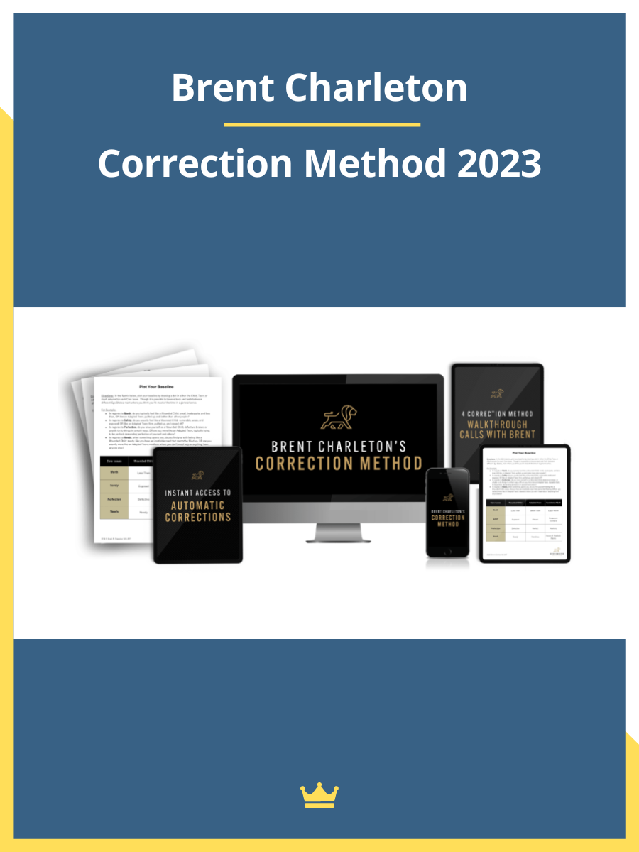 Brent Charleton – Correction Method 2023 | LOADCOURSE - Best Discount ...