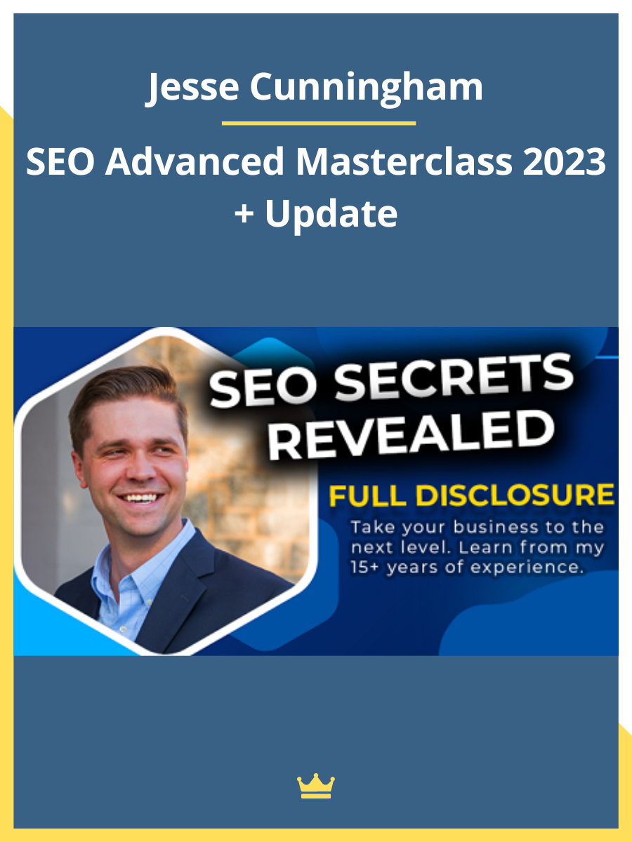 Jesse Cunningham – SEO Advanced Masterclass 2023 + Update | LOADCOURSE ...