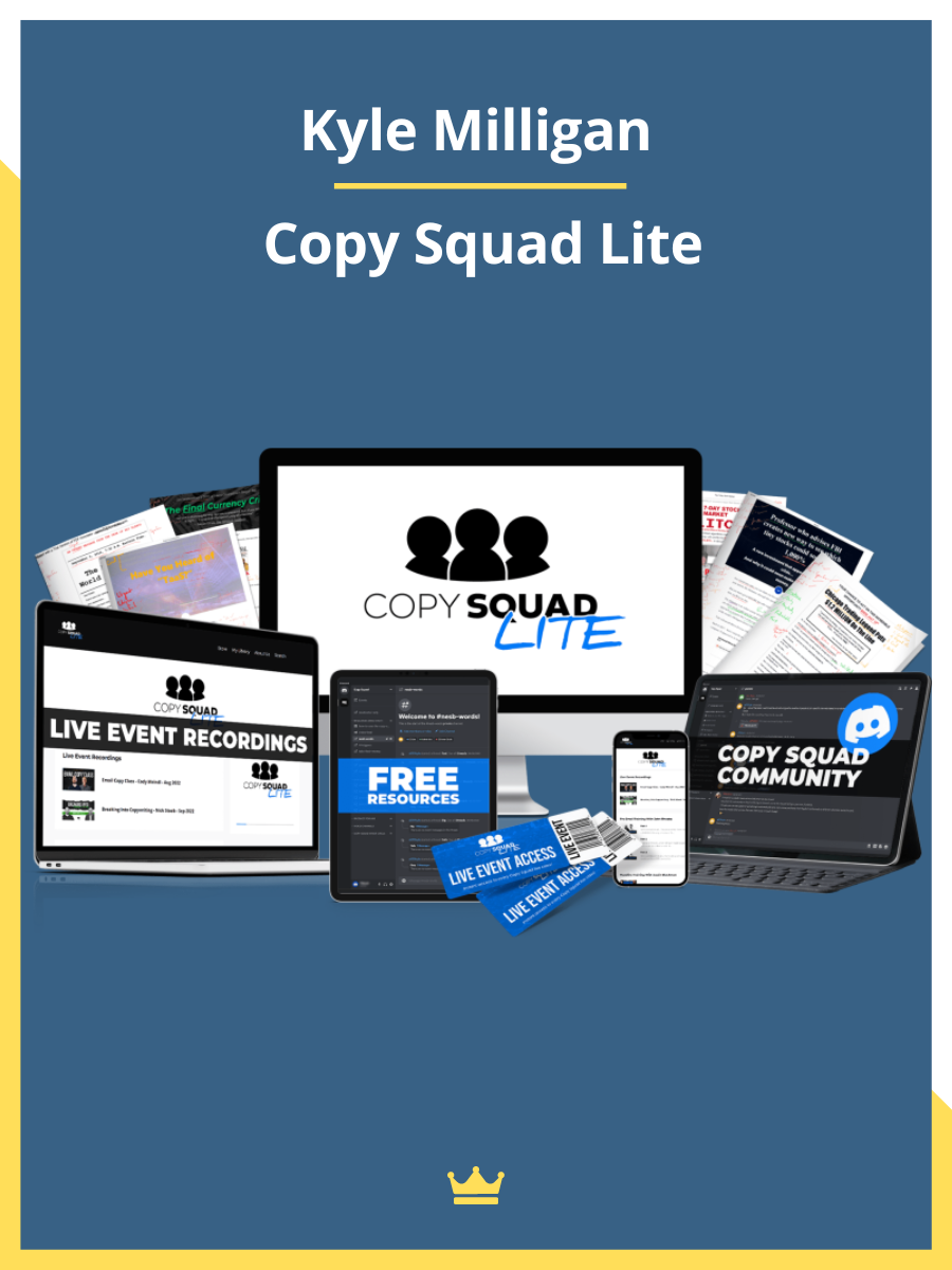 Kyle Milligan – Copy Squad Lite | LOADCOURSE - Best Discount Trading ...