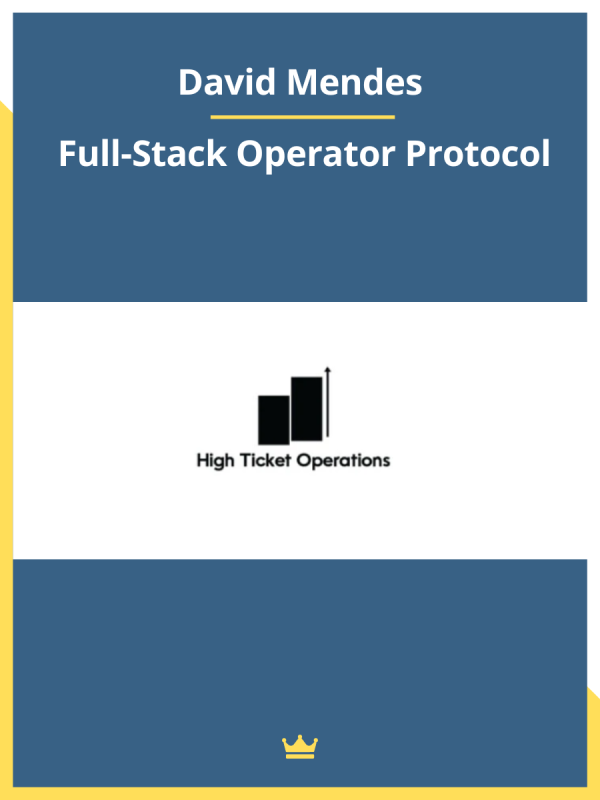 David Mendes – Full-Stack Operator Protocol | LOADCOURSE - Best ...