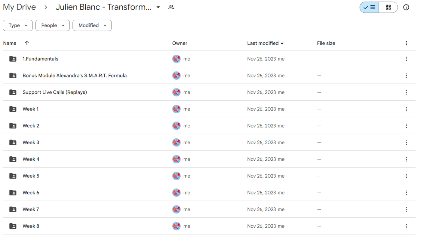 Julien Blanc – Transformation Mastery Mentoring (JulienHimself) | LOADCOURSE - Best Discount ...