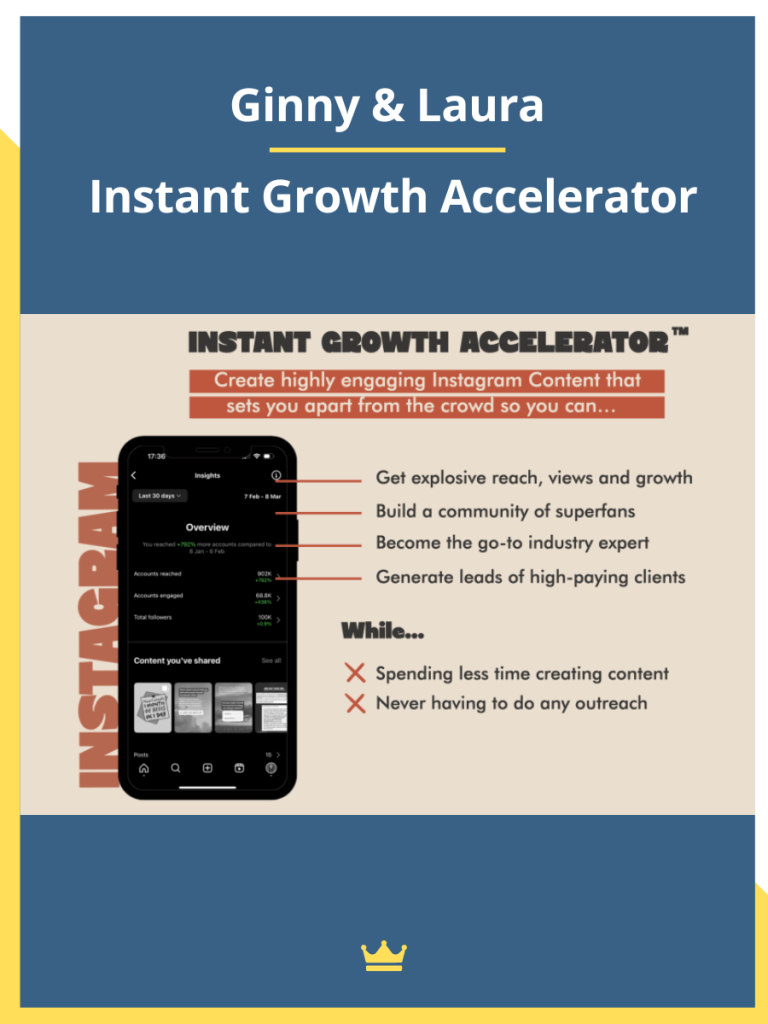 Ginny & Laura – Instant Growth Accelerator | LOADCOURSE - Best Discount ...