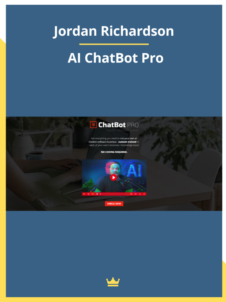 Jordan Richardson – AI ChatBot Pro | LOADCOURSE - Best Discount Trading ...