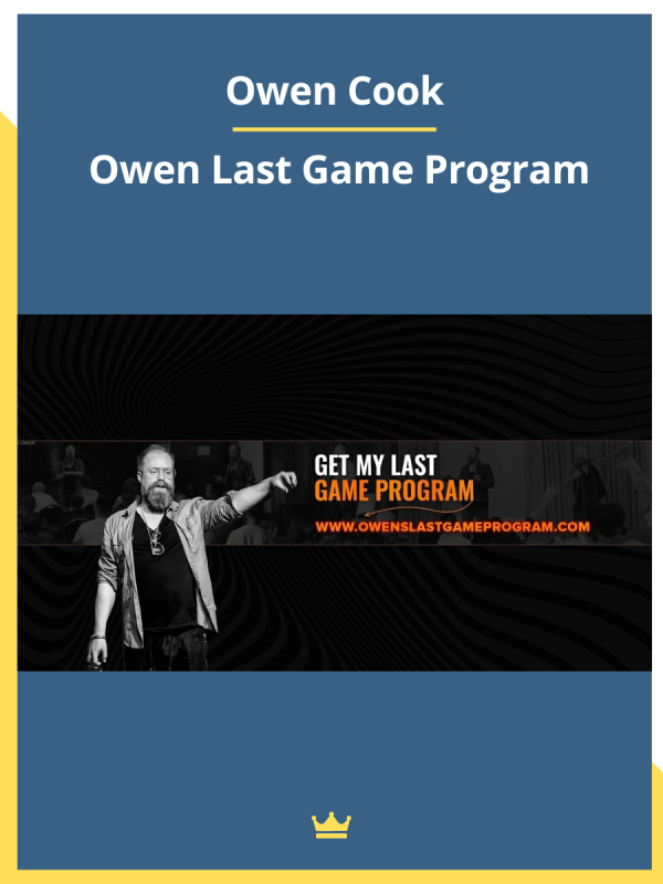 Owen Cook – Owen Last Game Program | LOADCOURSE - Best Discount Trading ...