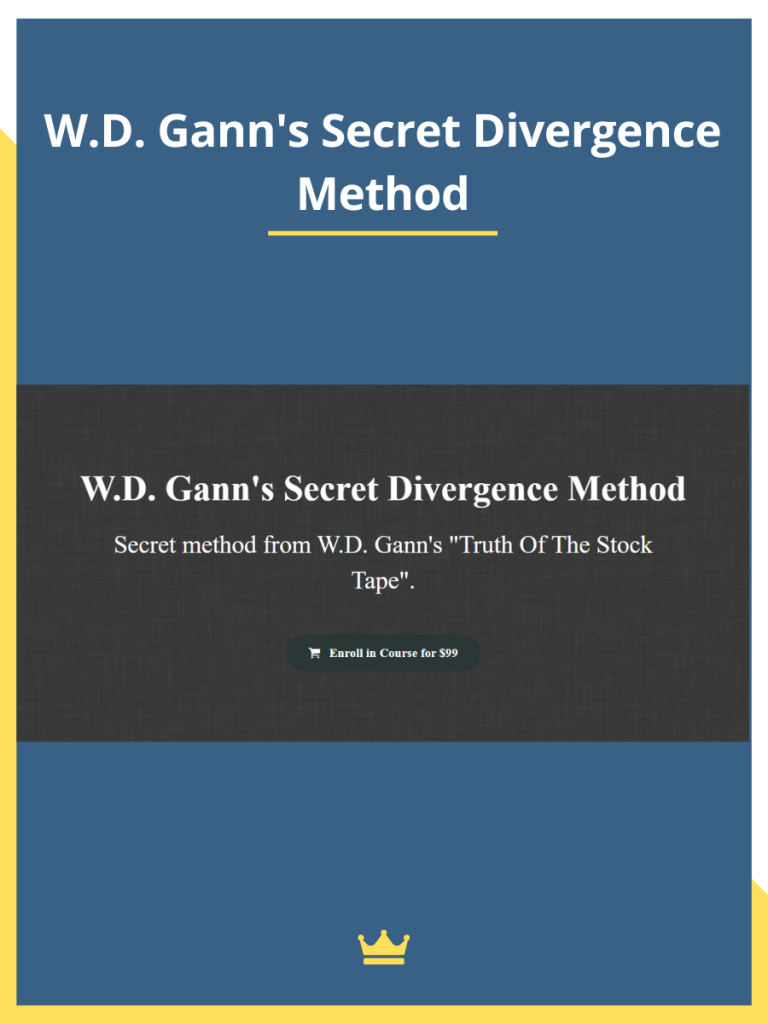 W.D. Gann's Secret Divergence Method | LOADCOURSE - Best Discount Trading & Marketing Courses