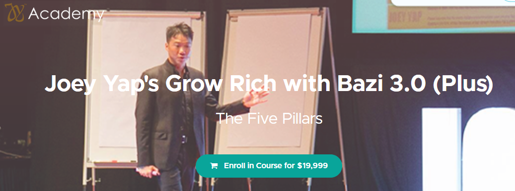 Joey Yap – Grow Rich with Bazi 3.0 (Plus) | LOADCOURSE - Best Discount ...