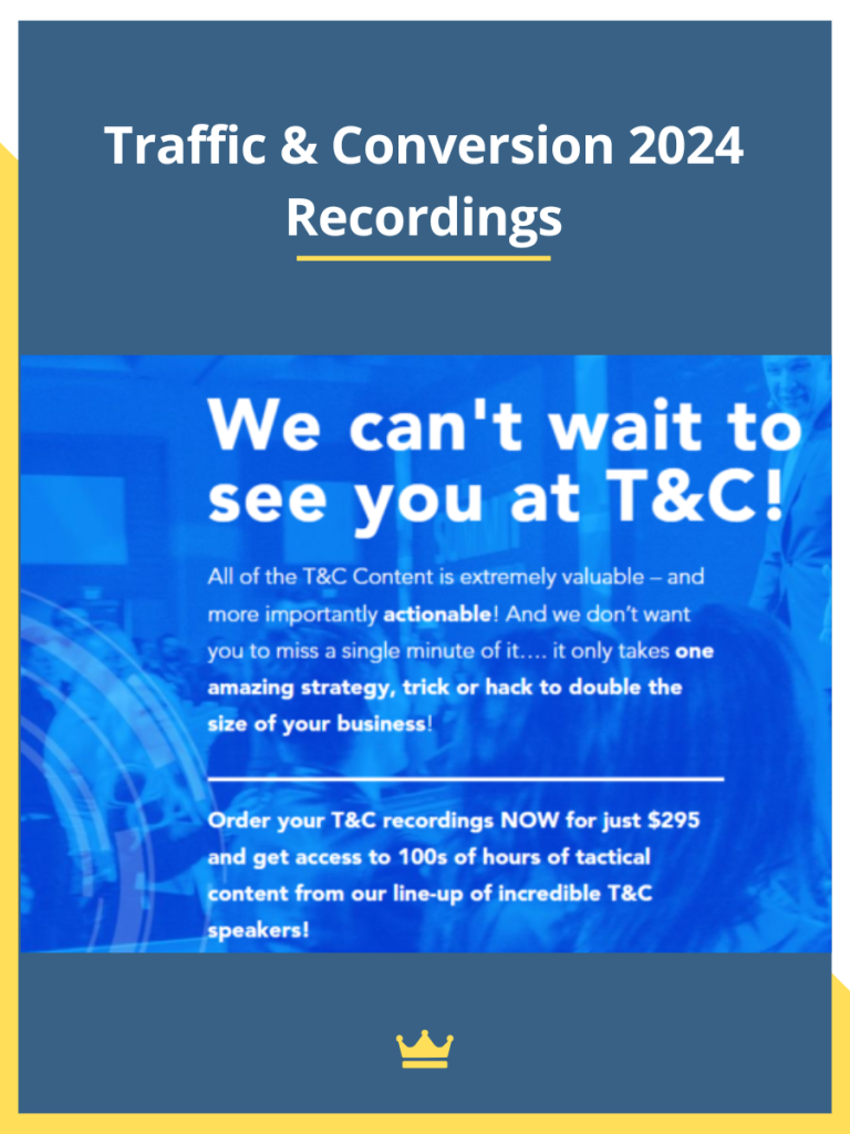 Traffic & Conversion 2024 Recordings | LOADCOURSE - Best Discount Trading & Marketing Courses