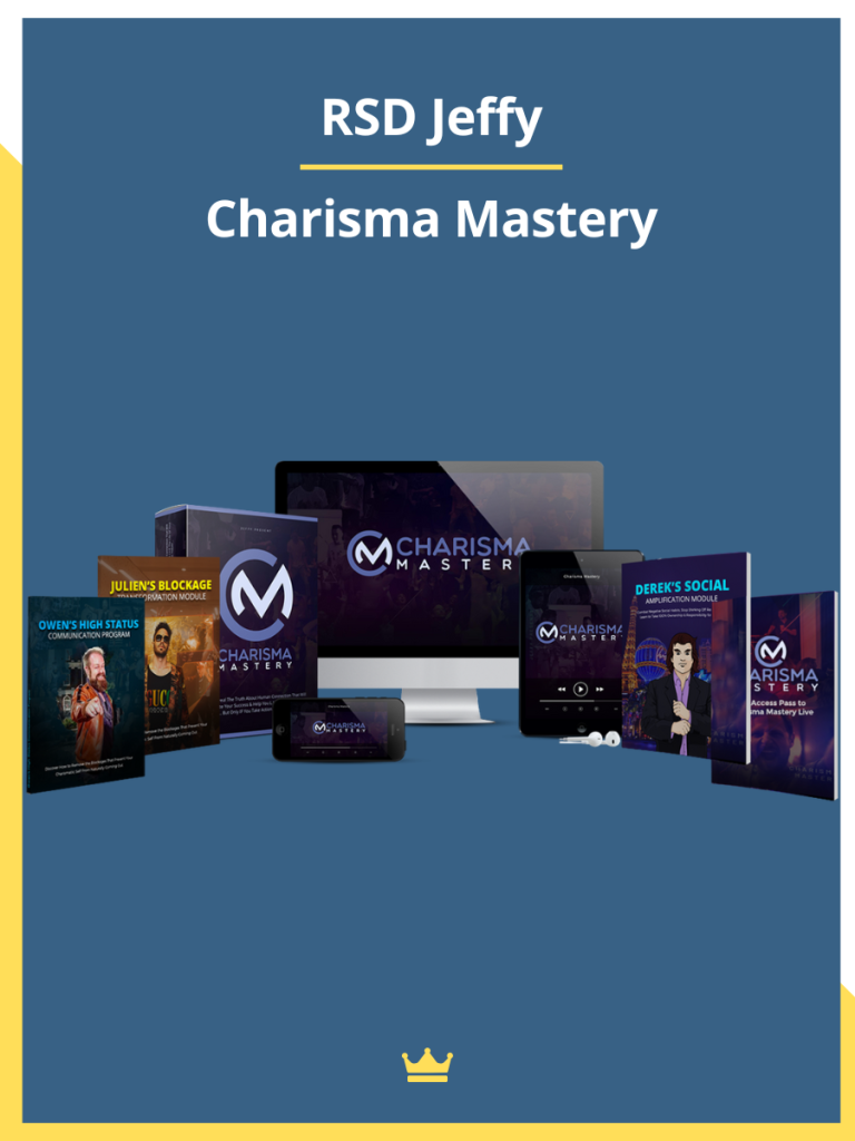 RSD Jeffy – Charisma Mastery | LOADCOURSE - Best Discount Trading & Marketing Courses